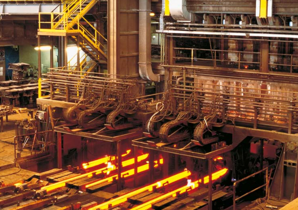 The working process of the mold copper tube in the continuous casting ...