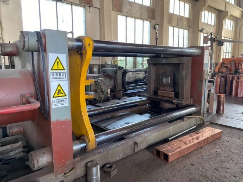 Round Copper Mould Tube for Continuous Casting Machine Use with ...